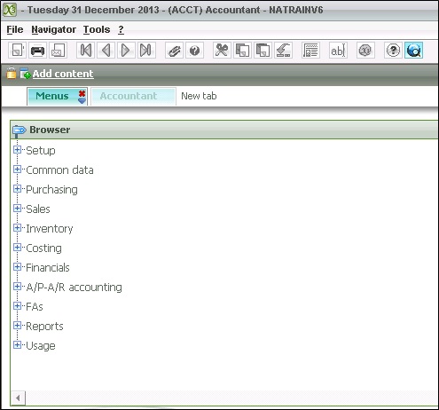 Add menu in Sage ERP X3 – Sage X3 – Tips, Tricks and Components