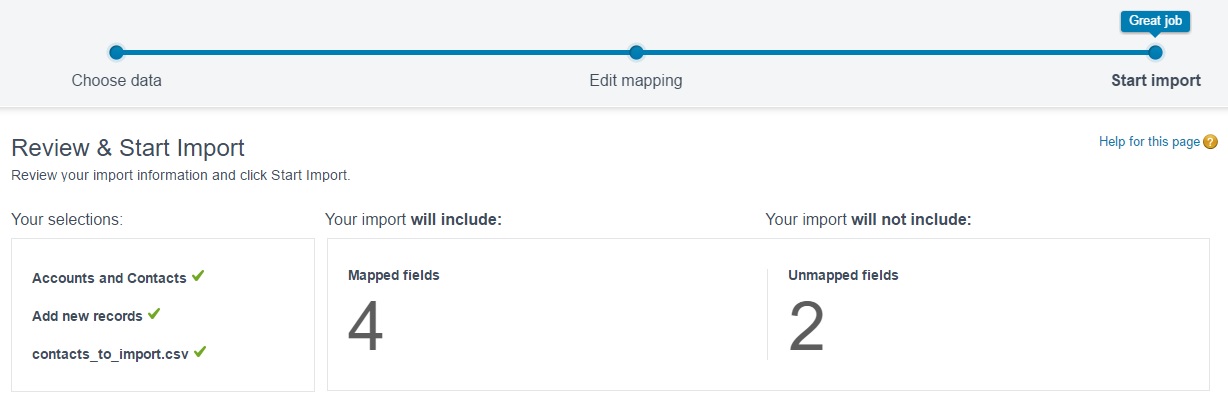 Import Data Using Data Import Wizard In Salesforce Salesforce 