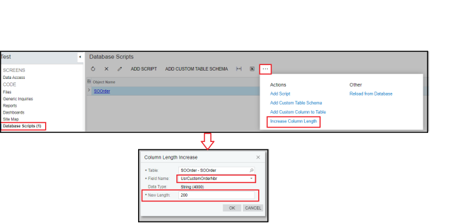 Extend Column Length in Acumatica: Quick Guide