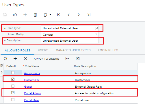 Assign Business Account in Acumatica