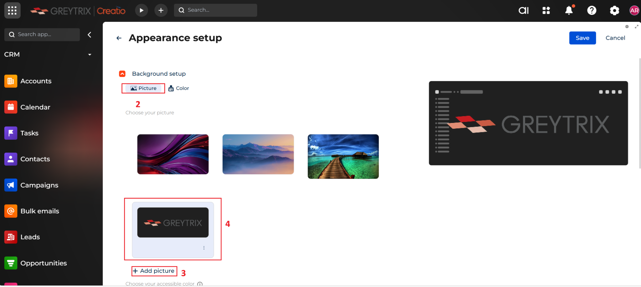 Creatio Freedom UI Customization: Backgrounds, Desktops, Logos - Creatio – Tips, Tricks and ...