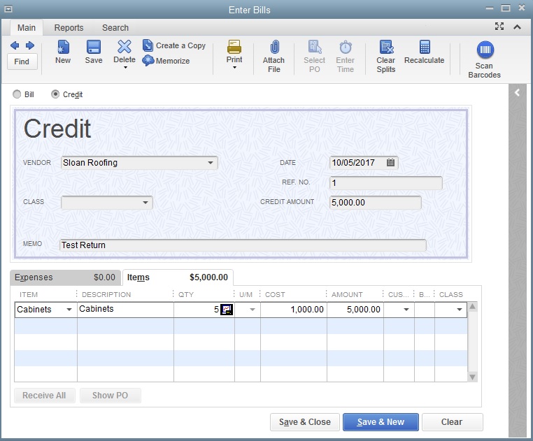 Migrate Purchase Credit Notes From QuickBooks To Sage 300 ERP