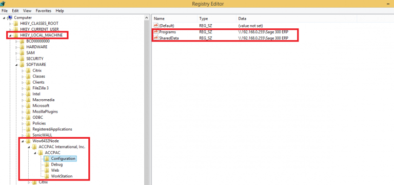 Sage 300 ERP Workstation Database Error 49153
