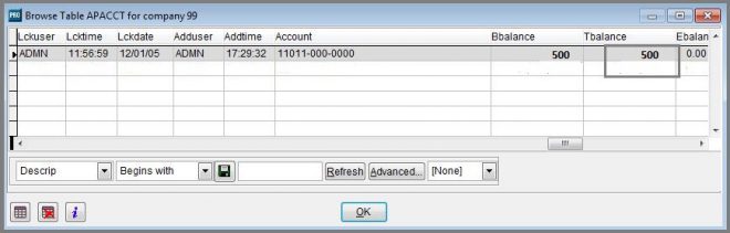 Bank Opening Balance Migration from Sage Pro to Sage 300