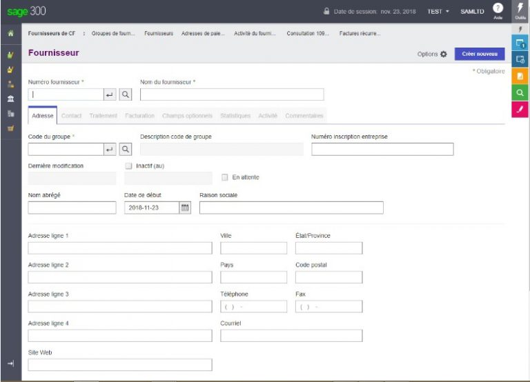Sage 300 web screens - User-friendly Language Setting