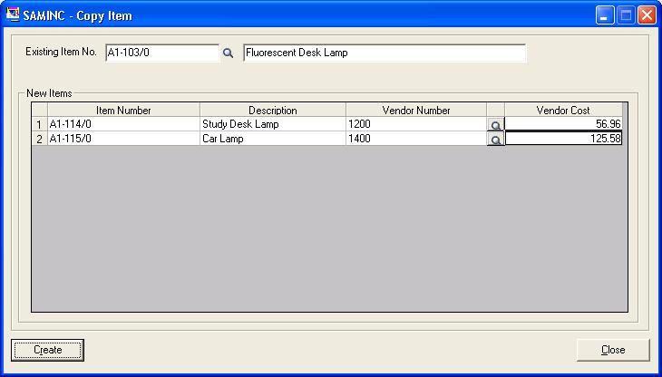 Create new Items by copying existing items in Sage Accpac ERP Create new Items by copying existing items in Sage Accpac ERP