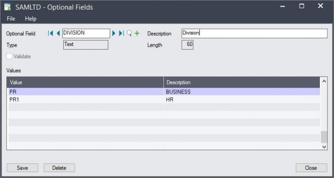 Printing Purchase Indent Report in Sage 300 ERP's PW Module.