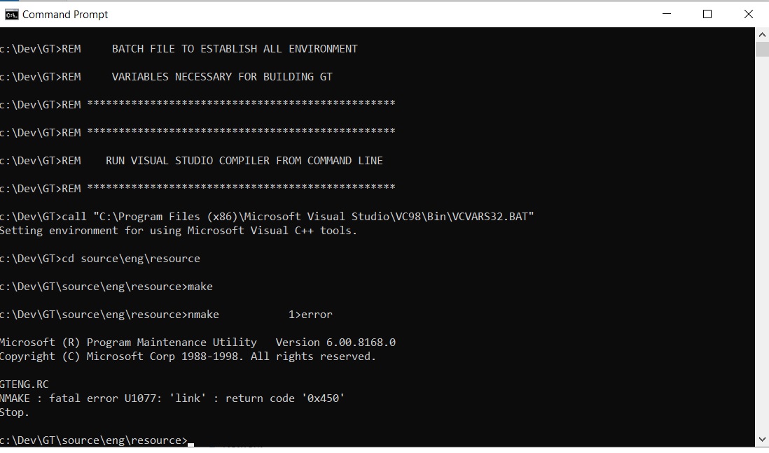 Error Cannot Open File During View Creation