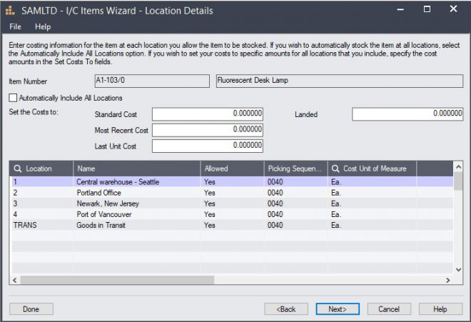 Item Wizard for creation of Item - Sage 300 ERP – Tips, Tricks and ...