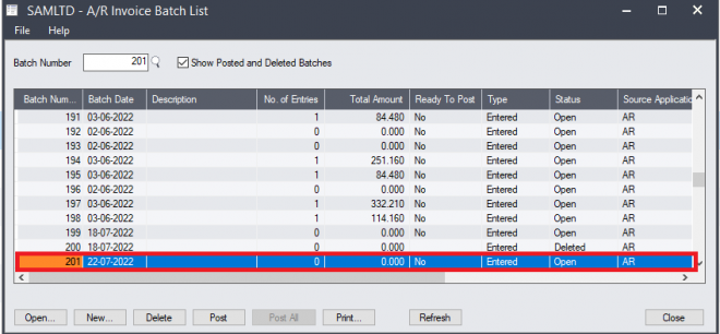 Avoid Blank Batches in Import Routine | Sage 300 ERP