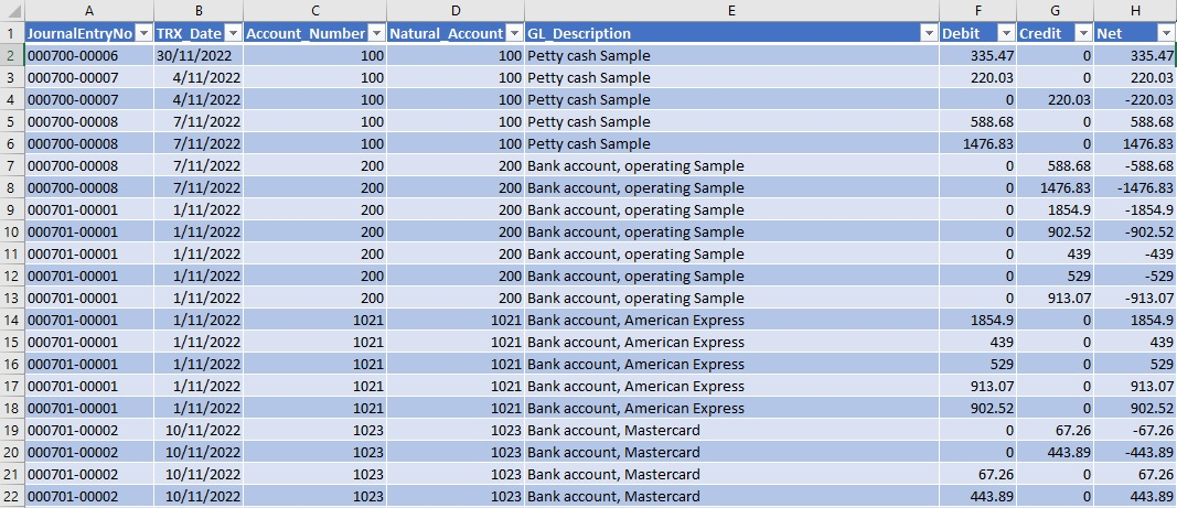 GL Smart List Report - Sage 300 ERP – Tips, Tricks and Components