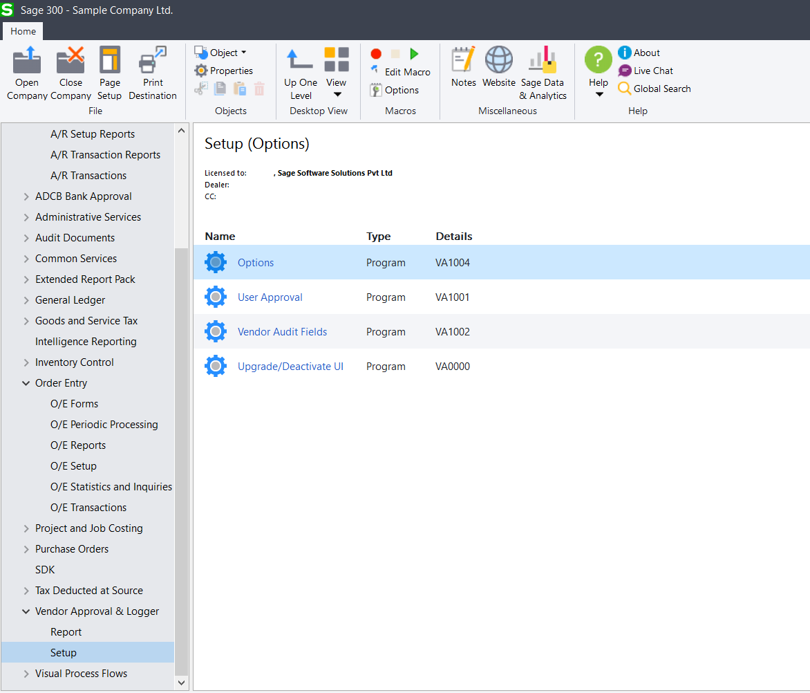 Vendor Approval Add-on Introduction in Sage 300 ERP