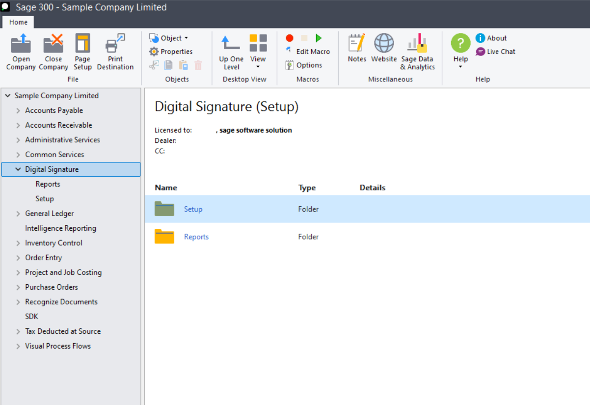 Introduction to Digital Signature Addon in Sage300 ERP - Sage 300 ERP – Tips, Tricks and Components