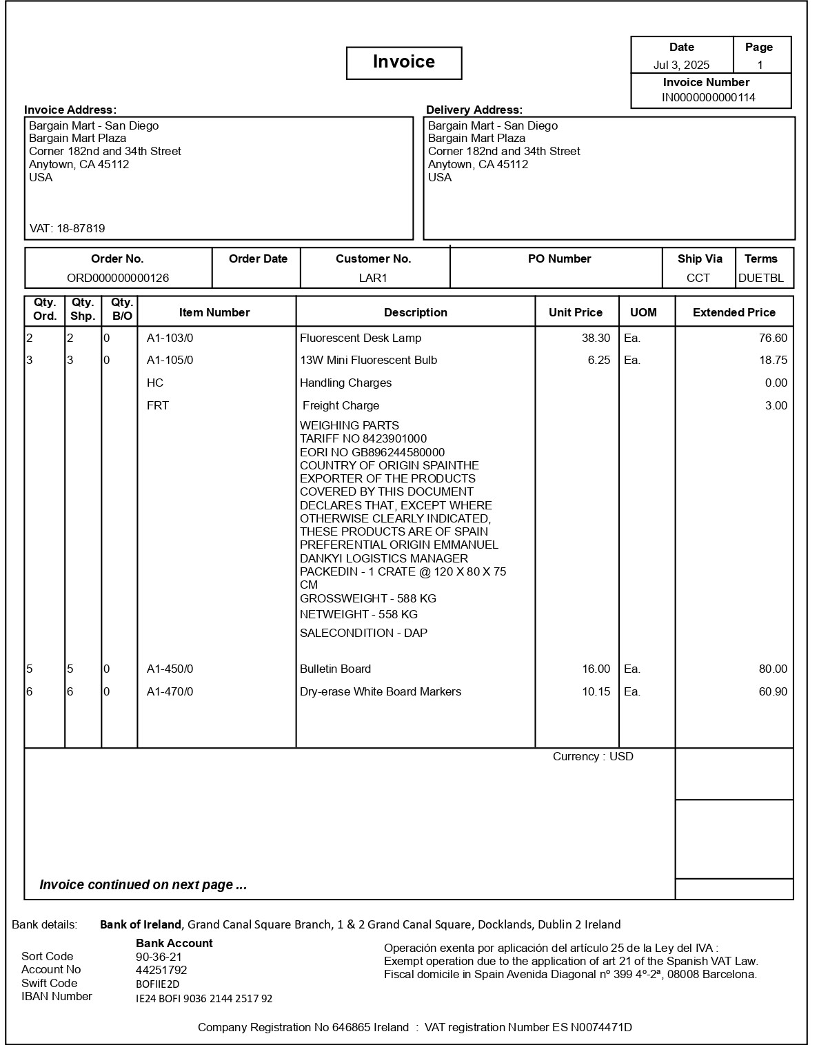 Displaying Optional Fields and Hardcoded Values for FRT (Miscellaneous ...