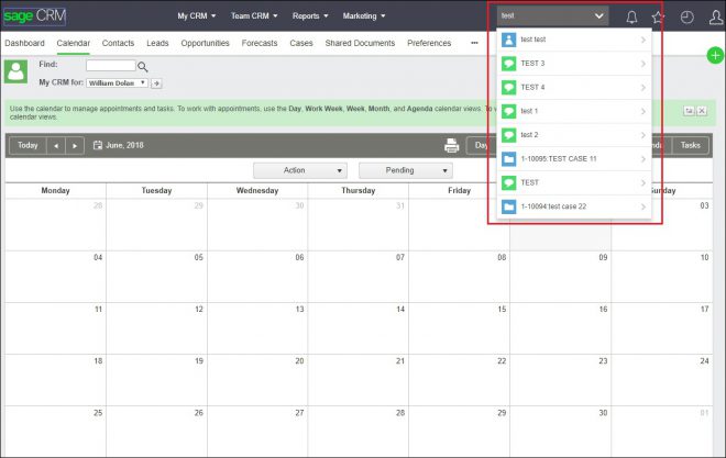 Configuring Quick Find Feature In Sage Crm 2018 R2 Onwards Sage Crm