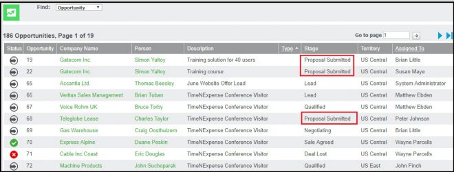 Highlight Text In Grid Using Sage Crm Client Side Api Sage Crm Tips Tricks And Components