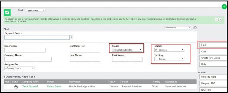 Constructing Saved Searches From Search Screens In Sage Crm Sage Crm Tips Tricks And Components