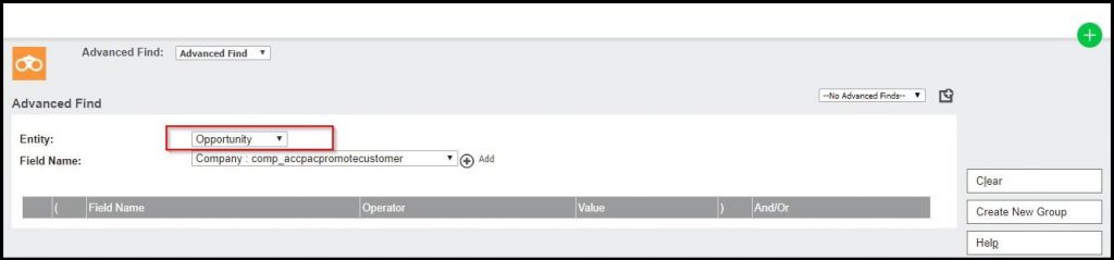 Constructing Complex Saved Searches Using Advanced Find In Sage Crm Sage Crm Tips Tricks