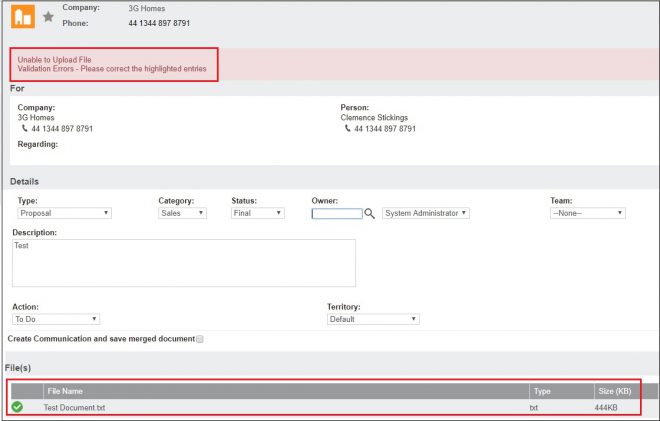 Unable To Upload File In Sage Crm Sage Crm Tips Tricks And Components