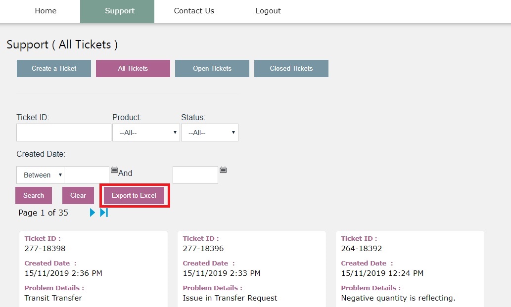 Incorporate Export Functionality in New Self Service Portal - Sage CRM ...