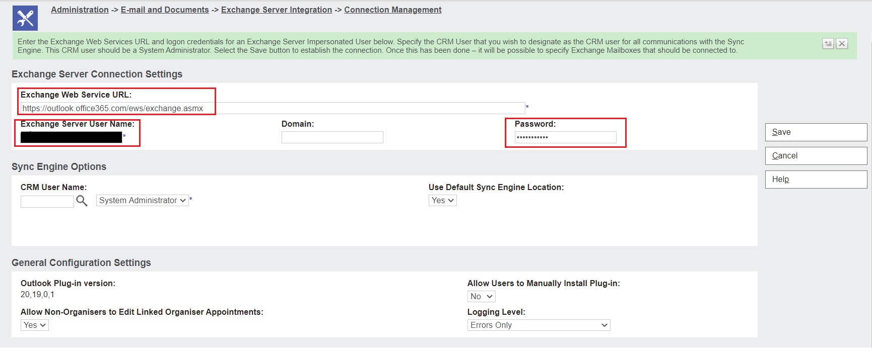 Integrate Sage CRM with Microsoft Office 365 Part-2 - Sage CRM – Tips, Tricks and Components
