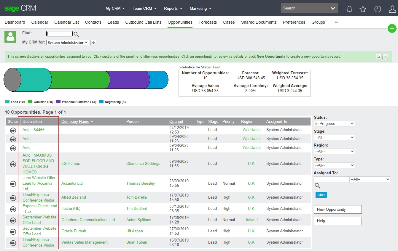 Controlling Columns Width In List Or Grid Using Client Side Api In Sage Crm Part 2 Sage Crm
