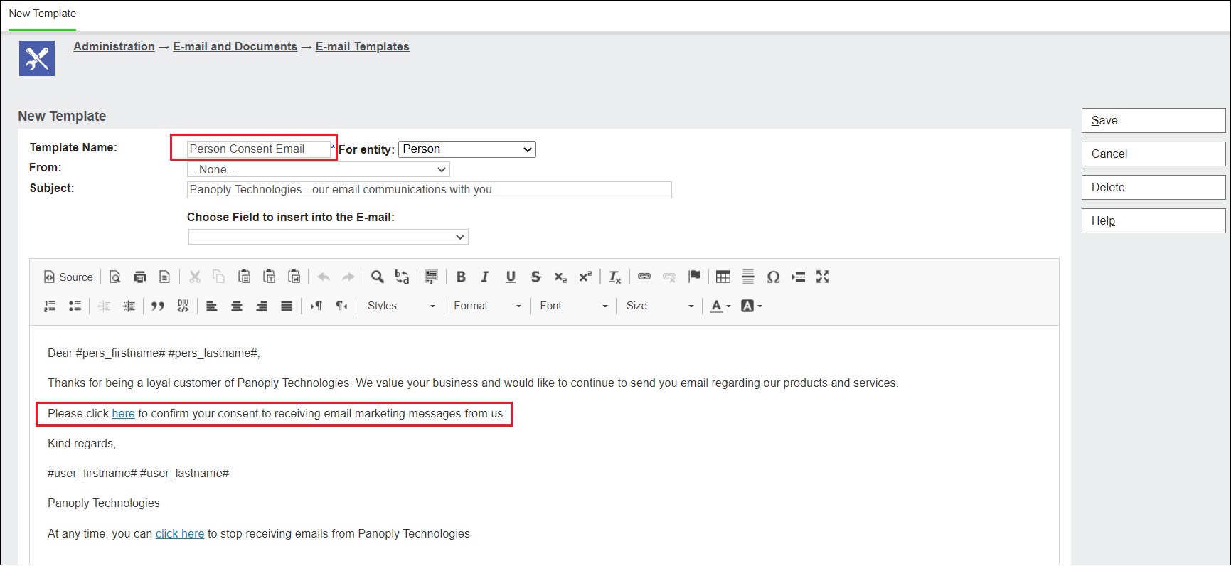 Modify Consent Response URL in Sage CRM - Sage CRM – Tips, Tricks and ...