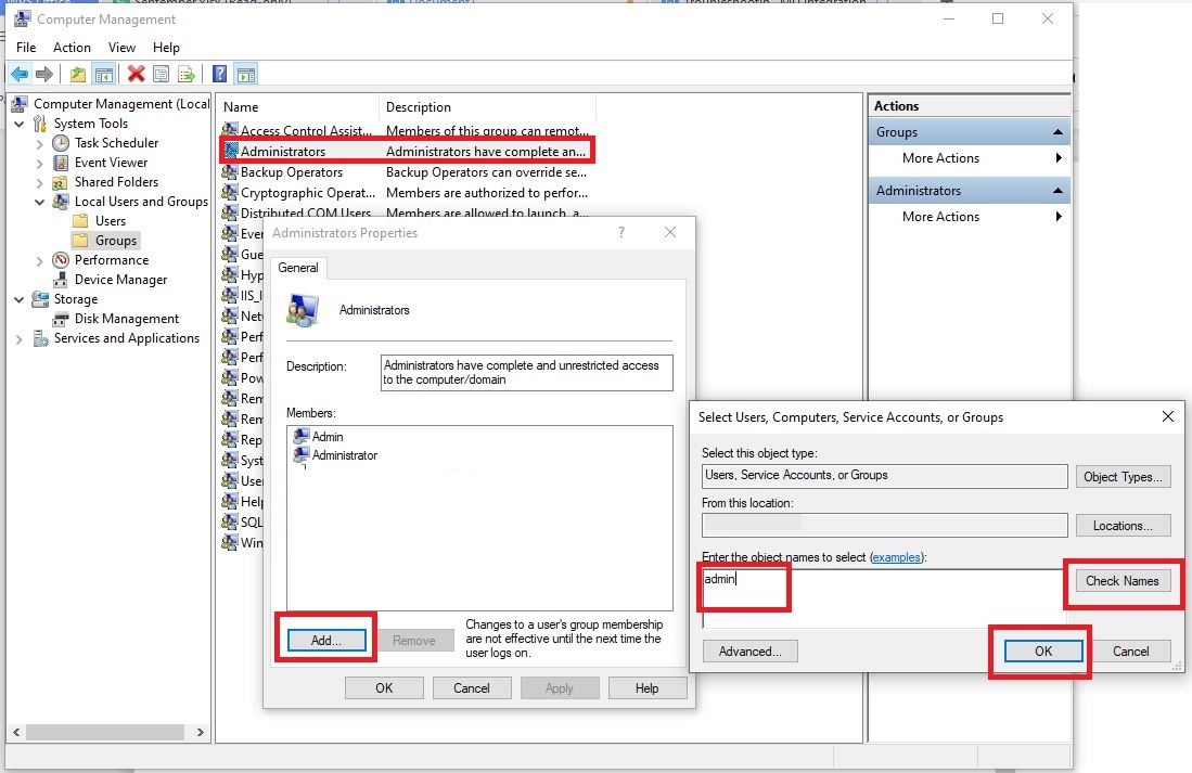 Trouble Shooting Error Message Of Access Denied Or Unkownname Exception From Hresult