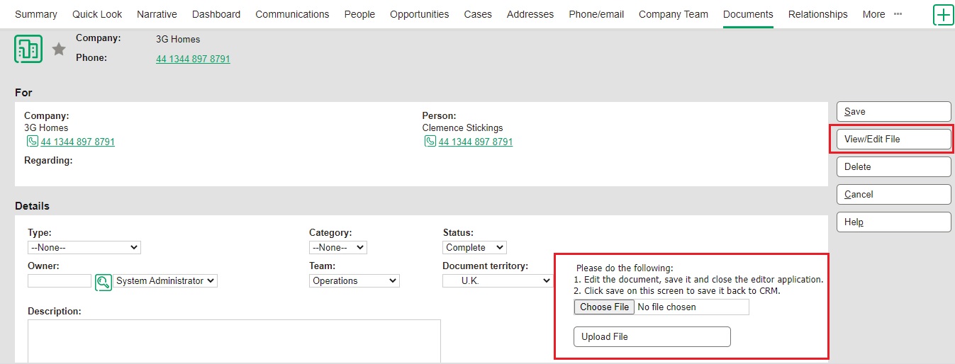 Edit File Without Installing Plugin In Sage Crm 2023 R1 Sage Crm Tips Tricks And Components