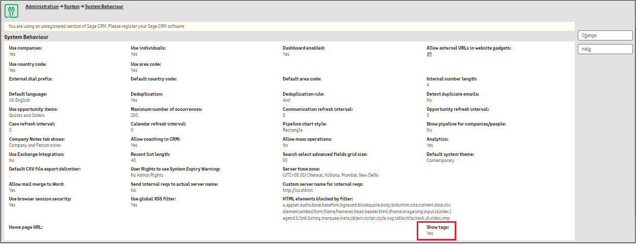 Managing Tags in Sage CRM 2024R1: Enabling, Disabling, Viewing and Deleting - Sage CRM – Tips ...