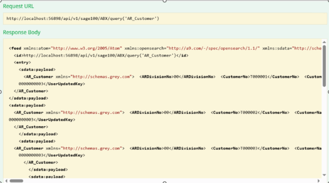 GUMU™ Sage 100 Web API – Direct Query Support Using API Method - Sage ...