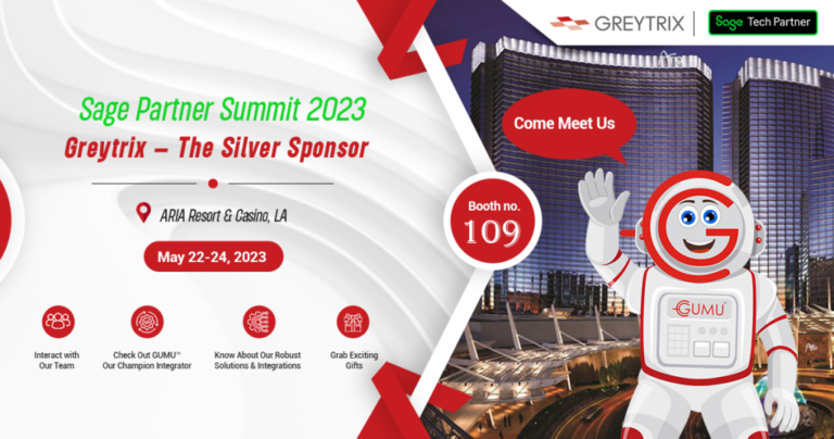 Sage Partner Summit 2023 – Get a Quick Peek at What Greytrix Has in Store for You!