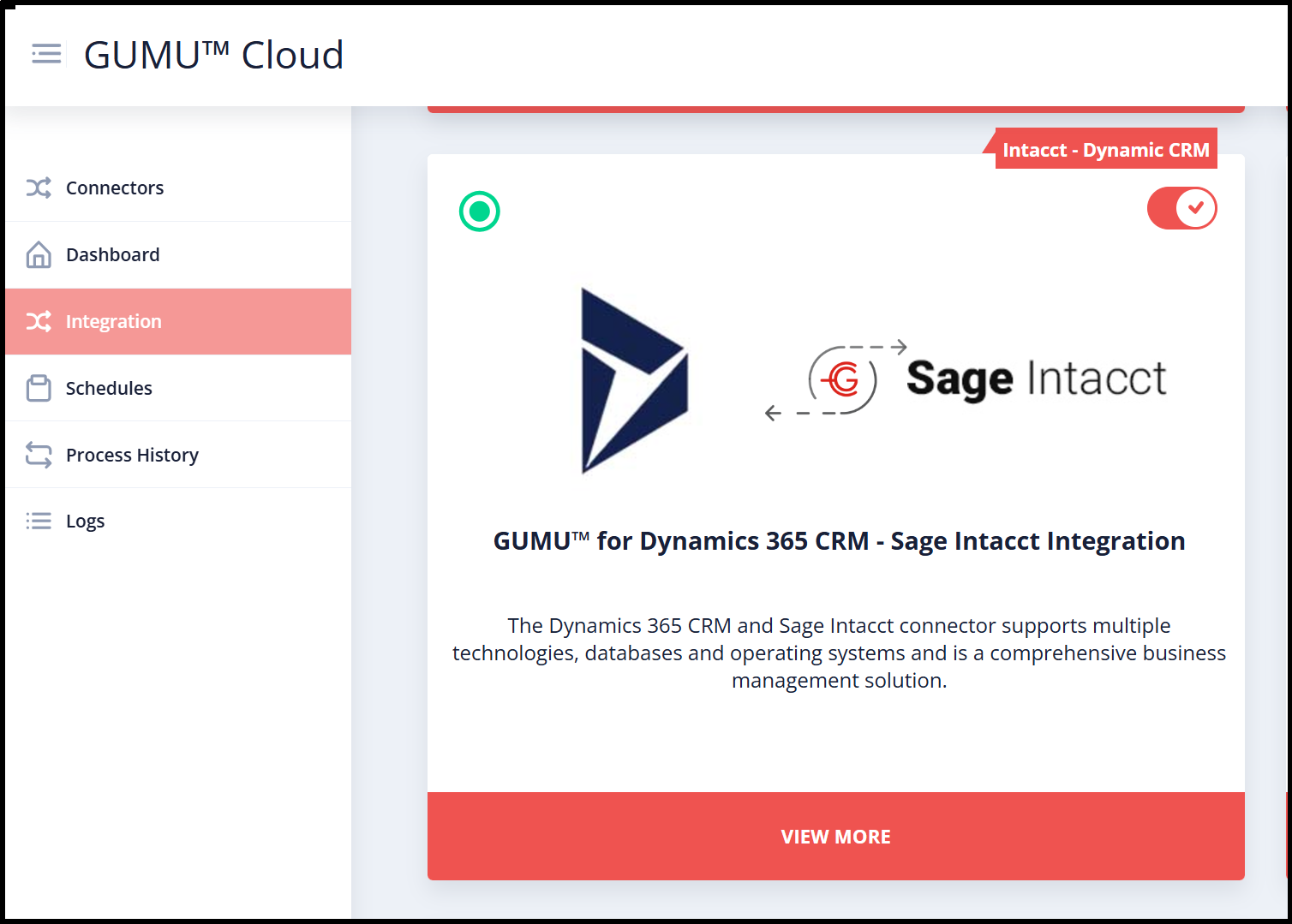 Comprehending Gumu™ Workflow For Sage Intacct And Dynamics Crm Integration