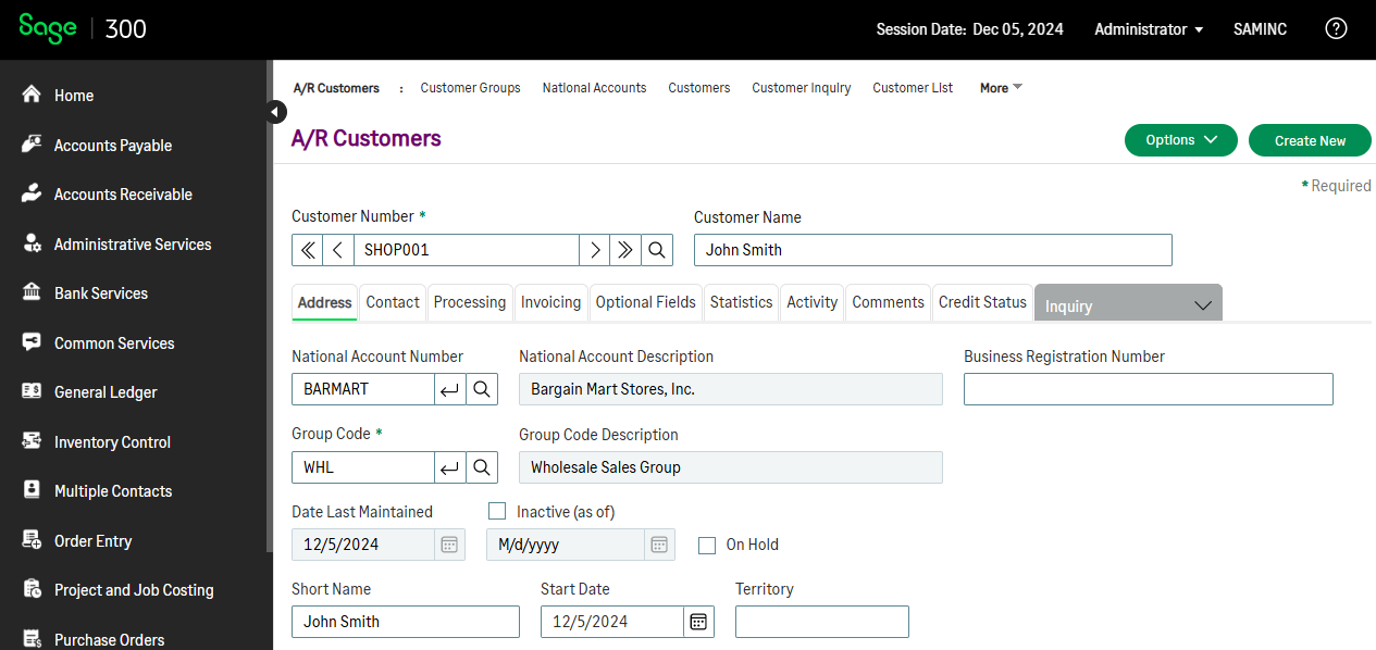 GUMU™ Enhancements for Sage 300c & Shopify Integration
