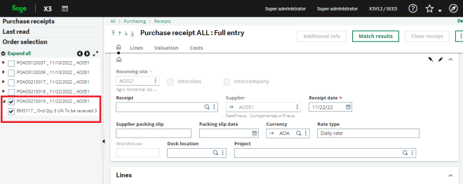 Re-Open Closed Purchase Orders in Sage X3 - Sage X3 – Tips, Tricks and ...