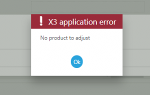 How to resolve "No product to adjust" error in Adjustment of stock ...