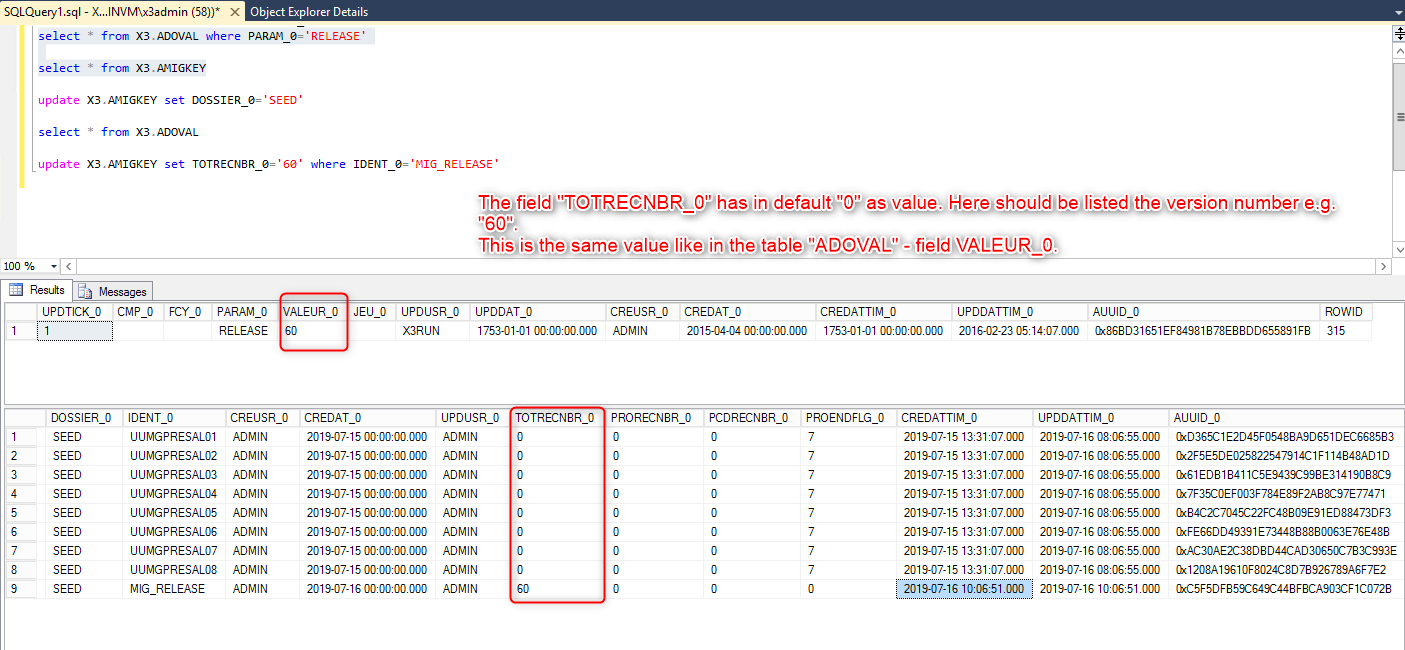 How to solve error “Incorrect version No (AMIGKEY/MIG_RELEASE)” Error ...