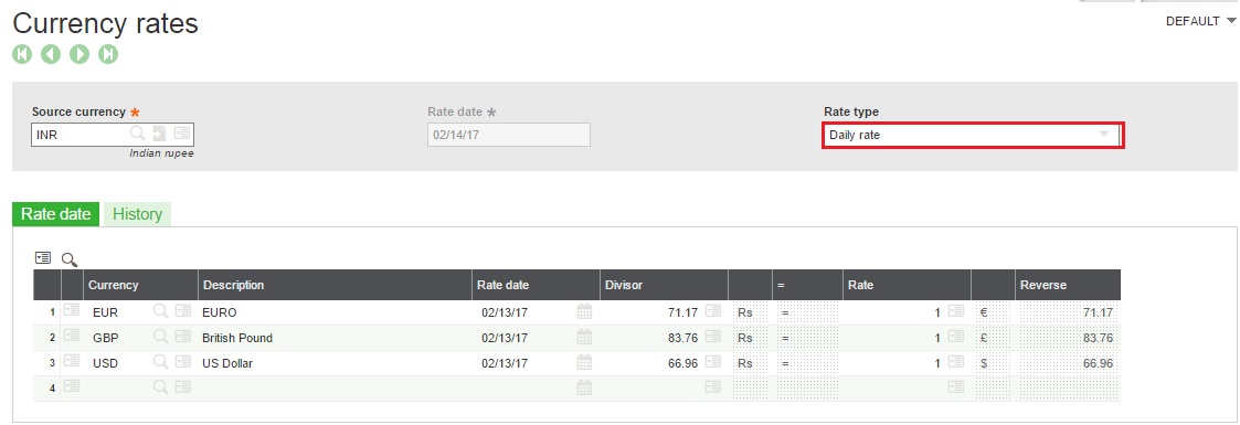 Define Daily and Monthly rate type in Sage X3 - Sage X3 – Tips, Tricks ...