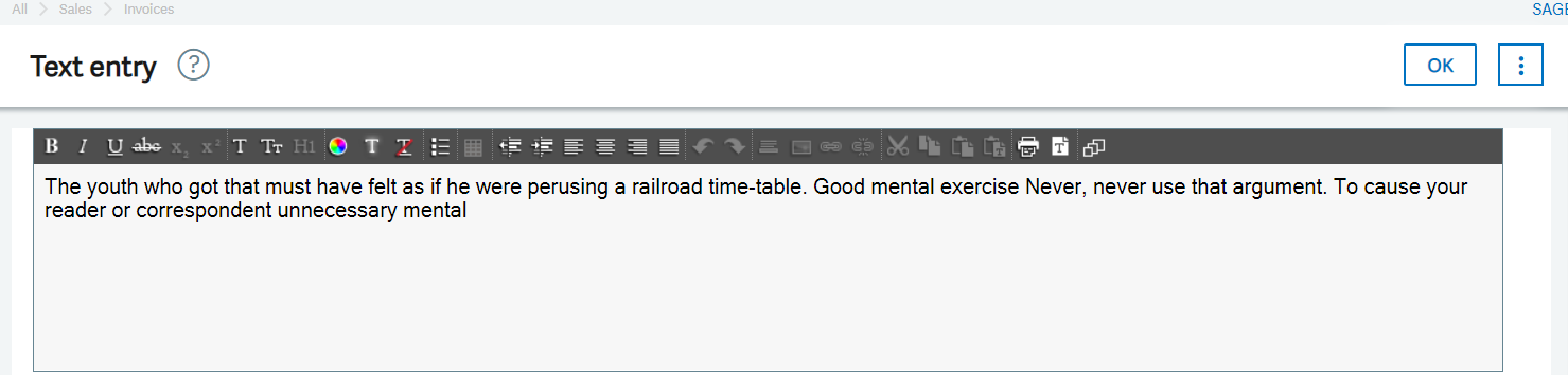 How To Increase No Of Characters In Line Text Entry Using Import Template Sage X3 Tips 