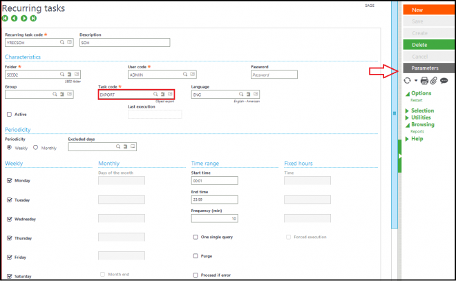 How to perform file Import/Export function using Batch Processing - Sage X3 – Tips, Tricks and ...