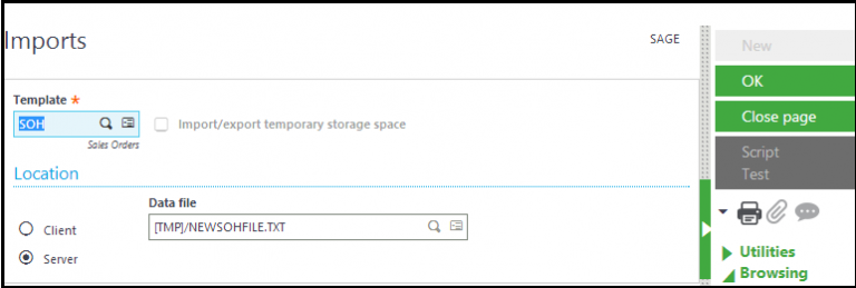 How to perform file Import/Export function using Batch Processing - Sage X3 – Tips, Tricks and ...