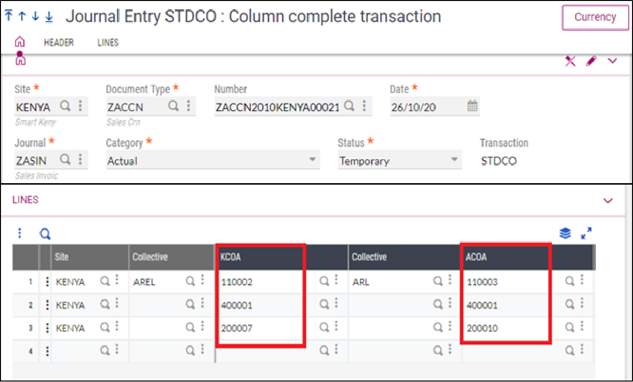 Sage X3 - How to setup Legal and Analytical Chart of Accounts for Multiple Companies Reporting ...