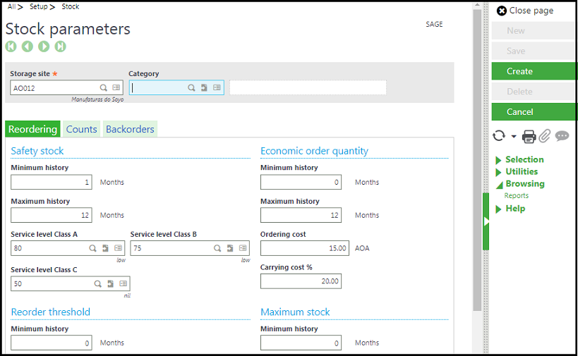 How To Solve Error File Reading Error Stopar Site While Validating A Stock Count Sage X3