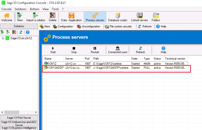 How to configure additional process server and its benefit - Sage X3 – Tips, Tricks and Components