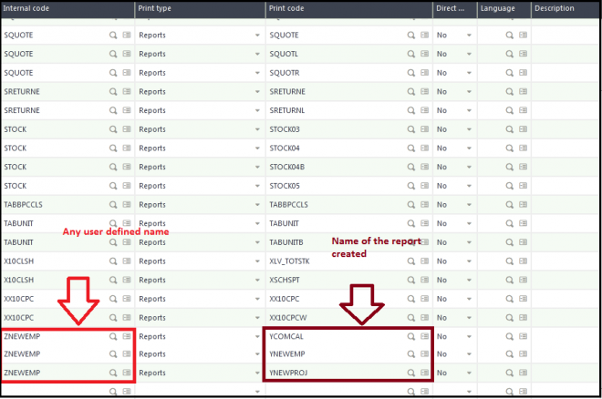 How to add Custom Reports to Printer Icon on Customized Window - Sage X3 – Tips, Tricks and ...