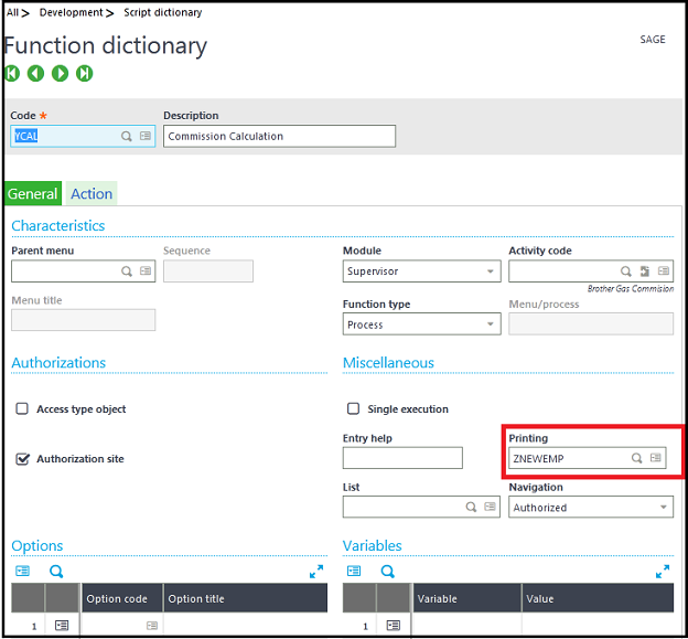 How to add Custom Reports to Printer Icon on Customized Window - Sage ...