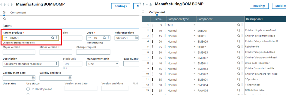 Trial Kitting in Sage X3 - Sage X3 – Tips, Tricks and Components