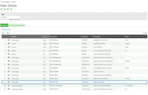 How to give user specific access to general parameters in Sage X3 ...