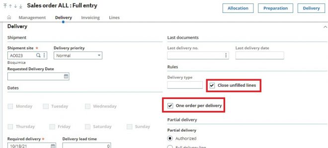 Close sales order and order lines in Sage X3 - Sage X3 – Tips, Tricks ...