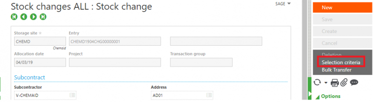 Subcontract Returns - Sage X3 – Tips, Tricks and Components